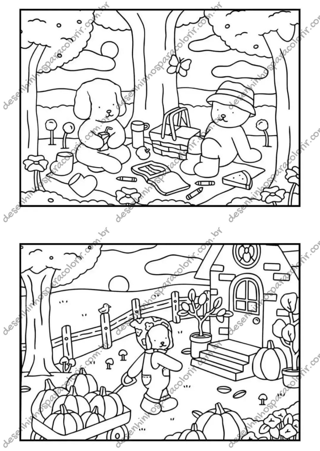 Desenho para Colorir Bobbie Goodies