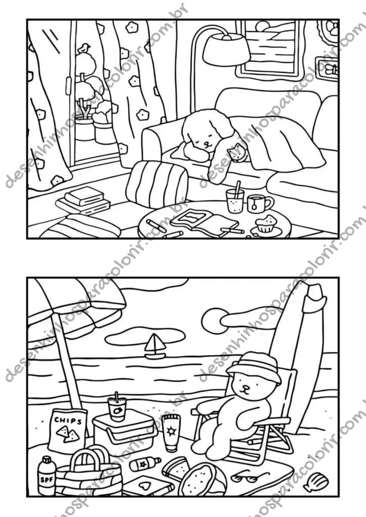 Desenho para Colorir Bobbie Goodies