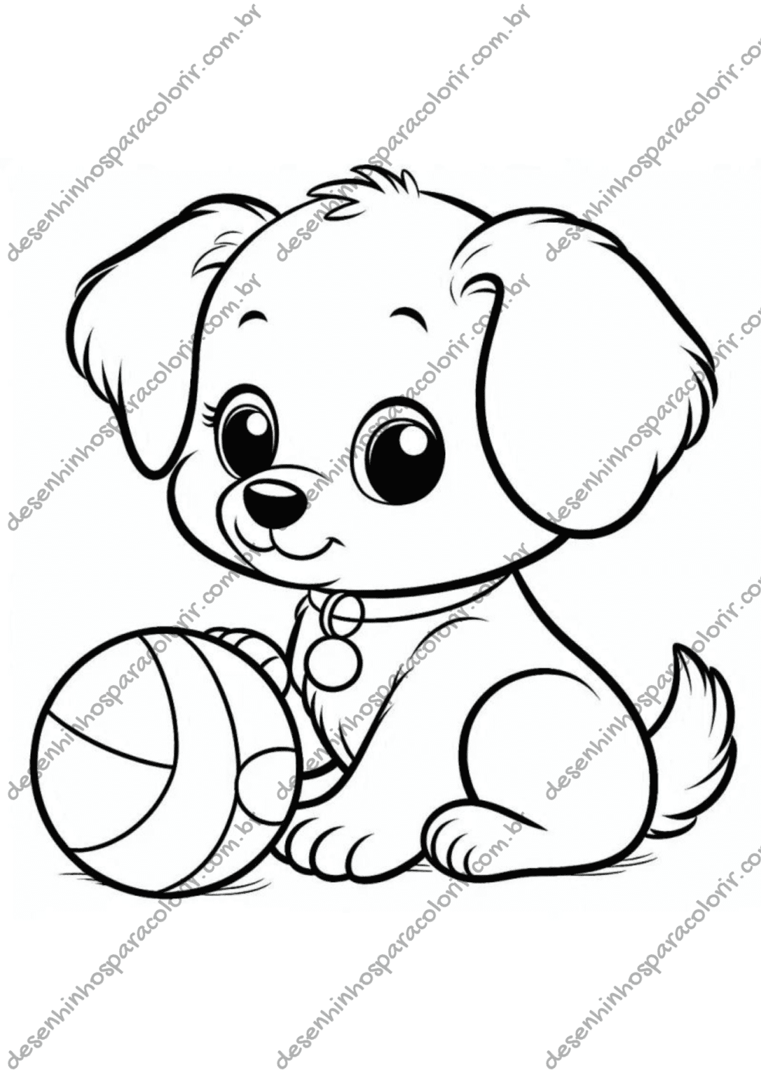 Desenho para Colorir Fofo