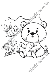 Desenho para Colorir Fofo